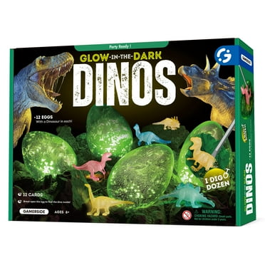 APSNB Luminous Dinosaur Digging Game Kit Kids Dinosaur Sandbox Set ...