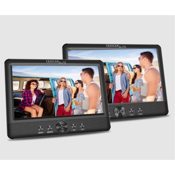 Reproductor multimedia DVD portátil Proscan Elite 10.1 PEDVD1082 ...