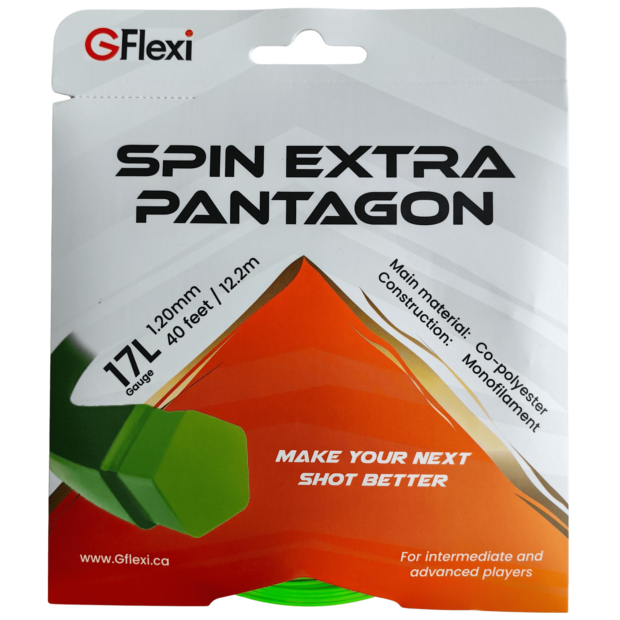 Click here for Gflexi Extra Spin Pentagon Tennis String - Enhance... prices
