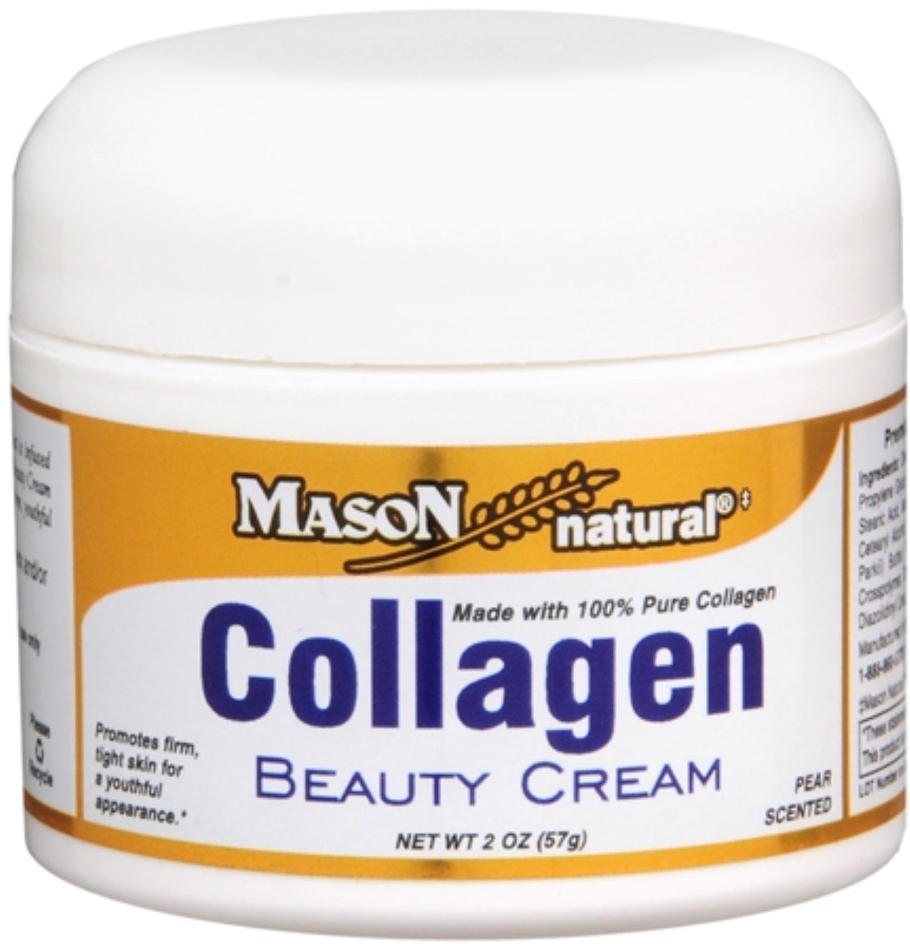 Mason Natural Collagen Beauty Cream 2 oz (Pack of 2) - Walmart.com