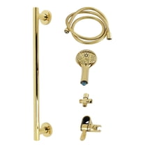 Kingston Brass Made to Match 4 Piece Shower Combo - Walmart.com