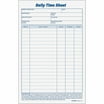 Adams Time Sheets, 2 Pads/Pack, 100 Sheets per Pad, Weekly Tracking of ...