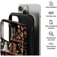 Case for iPhone 13 Pro, Ghost Bookshelf Halloween Aesthetics Phone Case ...