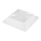 Taipei Clear Plastic Lid - Fits Square Poplar Flare Container - 100 ...