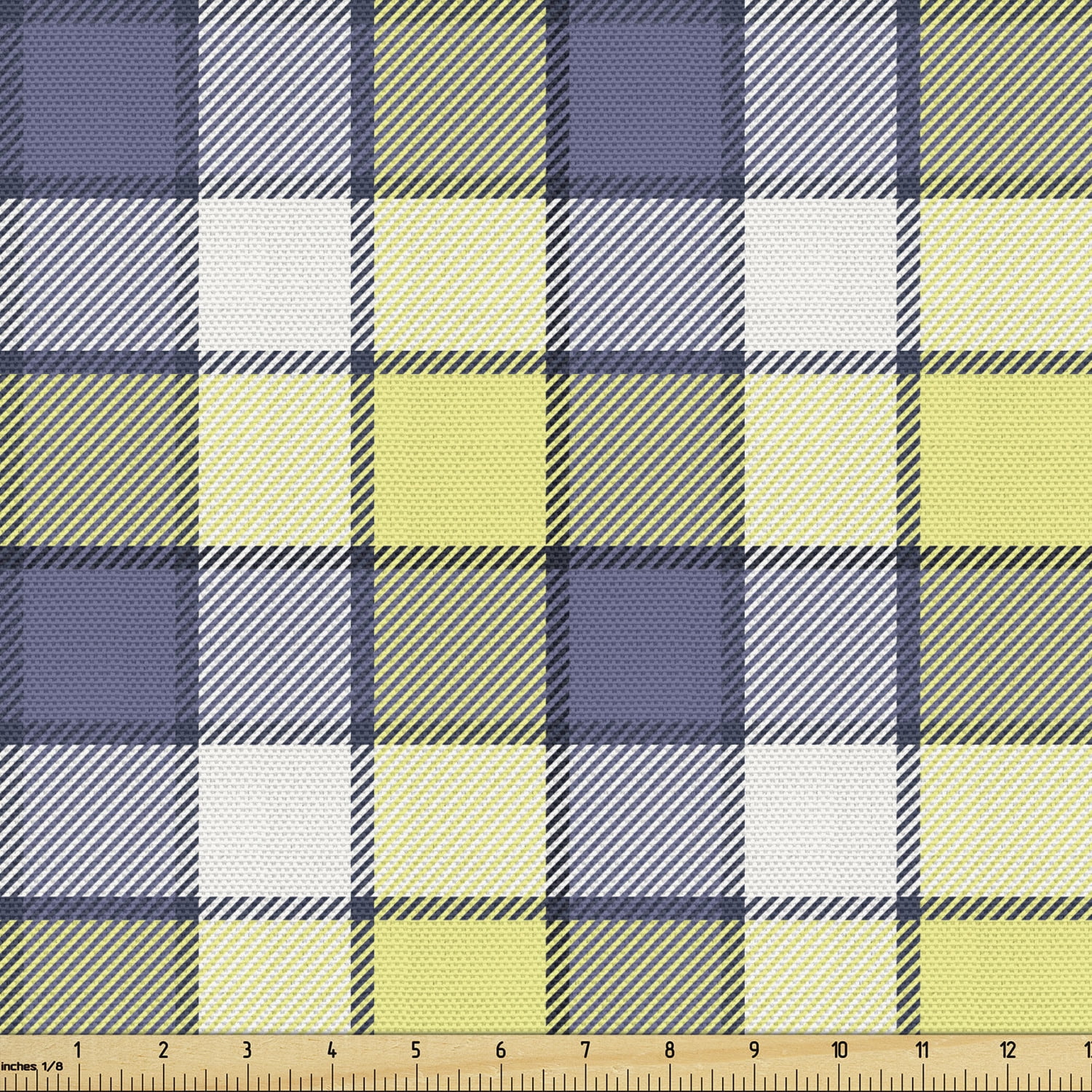 Pastel Yellow Squares