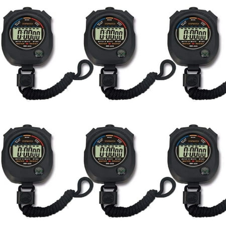 Multi-Function Electronic Digital Sport Stopwatch Timer, Large Display ...
