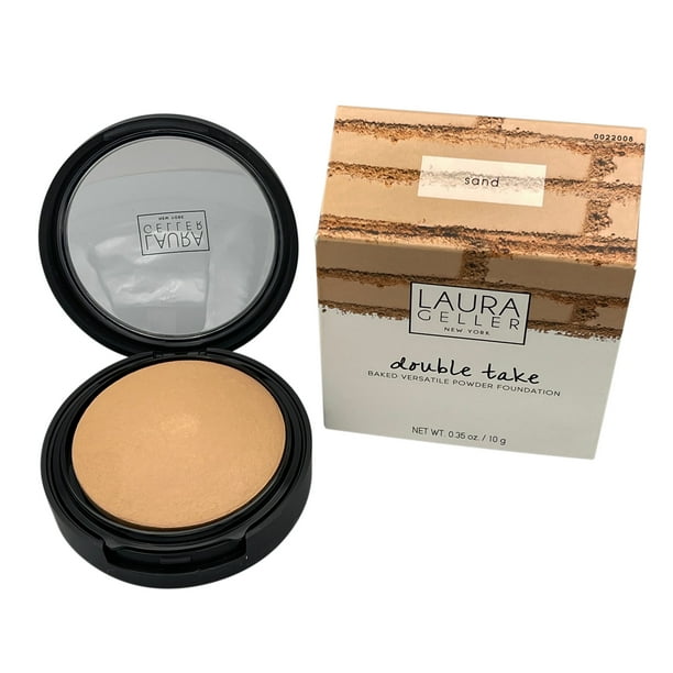 Laura Geller Baked Double Take Powder Foundation 0.35 oz (10 g) - SAND ...