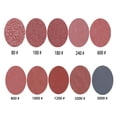 100 Pieces 2 Inch Sanding Discs, 80-3000 Grit Sandpaper with 1/4" Shank ...