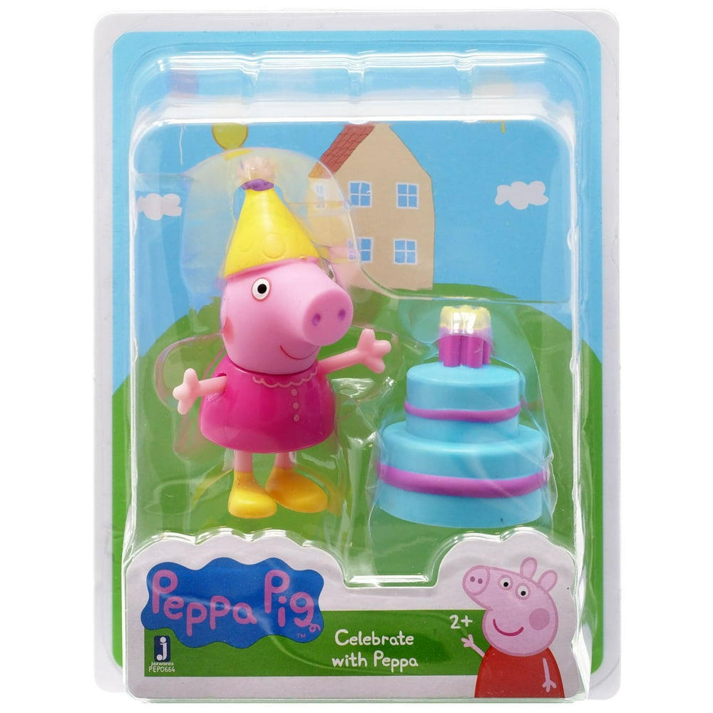 Peppa Pig Celebrate with Peppa Mini Figure - Walmart.com - Walmart.com