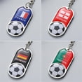 Yujia 2026 Soccer Game Flags Soccer Keychain, Premium Alloy Souvenir ...