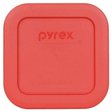 Pyrex 8704-PC Puddle Gray Food Storage Plastic Replacement Lid Cover (6 ...