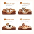 edx 42"x32" Orthopedic Dog Sofa, Non-Slip and Egg-Crate Foam Big Dog ...