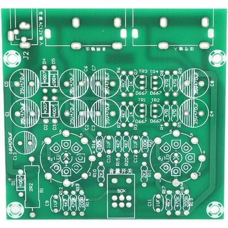 ATTOE Pre-amp Kit Valve Pre-amp Tube Preamplifier Board Buffer Effector ...