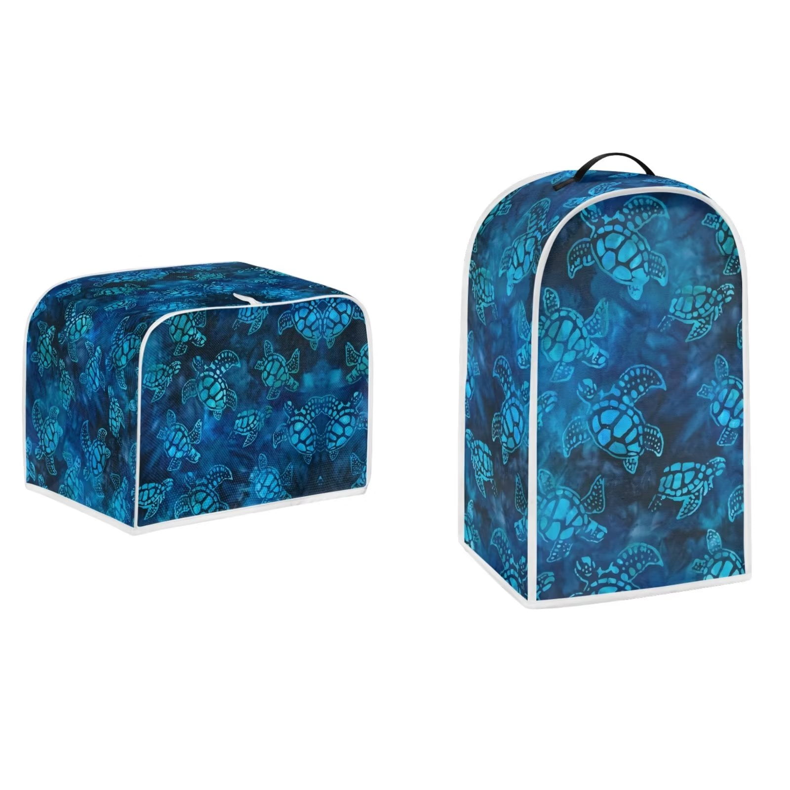 NETILGEN Abstract Bosnian Sea Turtle Blender Dust Covers for Kitchen ...