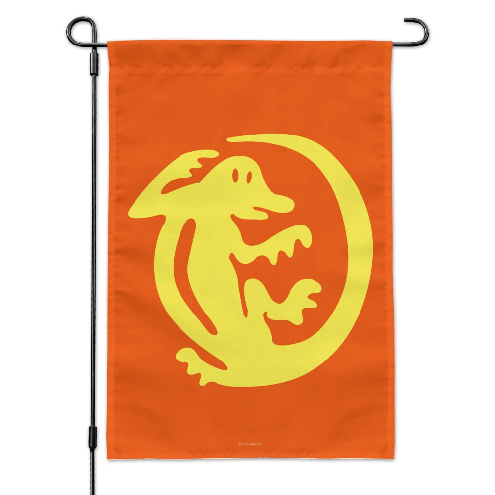 Hidden Temple Orange Iguanas Garden Yard Flag - Walmart.com