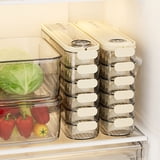 Sunjoy Tech Dumpling Box Transparent Dumpling Storage Box Single/Dual ...