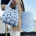250G Chunky Yarn Jumbo Tubular Yarn Crocheting DIY Length 65.6ft Tube ...