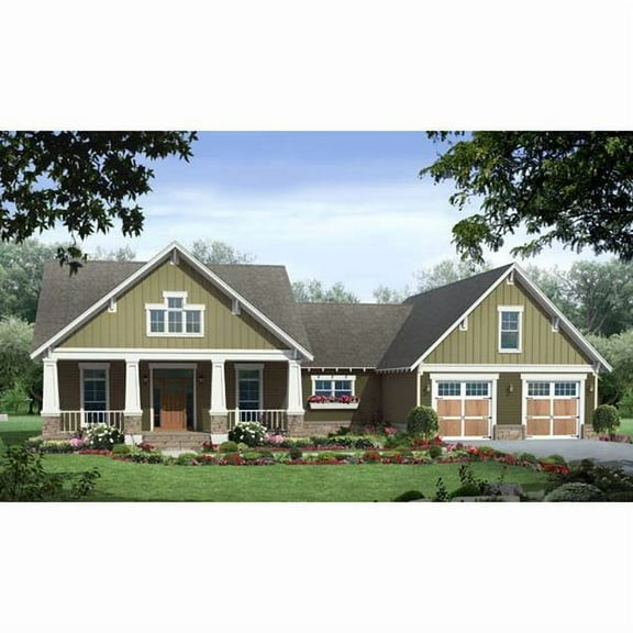 The House Designers: THD-5555 Builder-Ready Blueprints to Build a ...