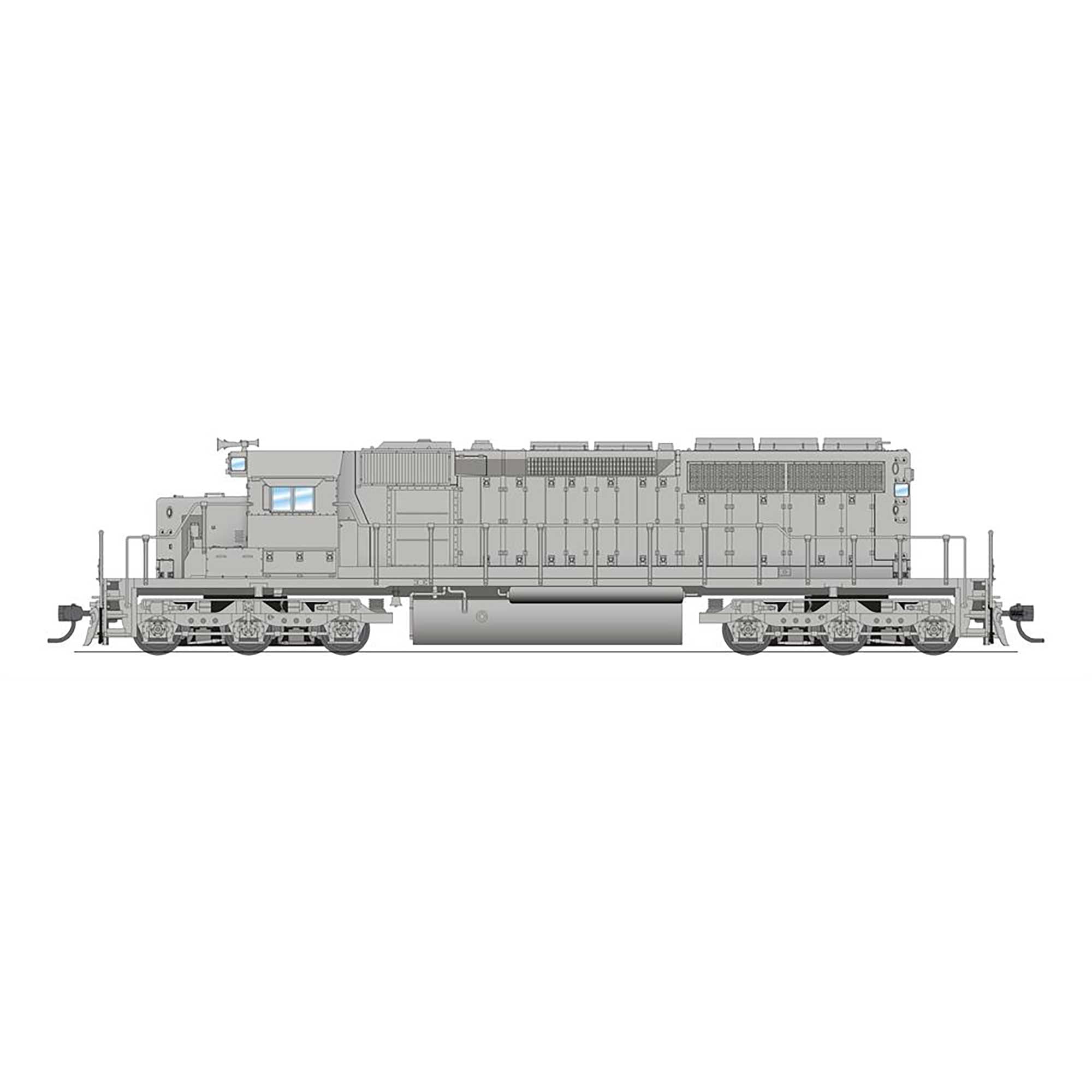 Broadway Limited Imports HO SD40-2/Paragon4/DC/DCC EMD BLI6796 HO Locomotives - Walmart.com