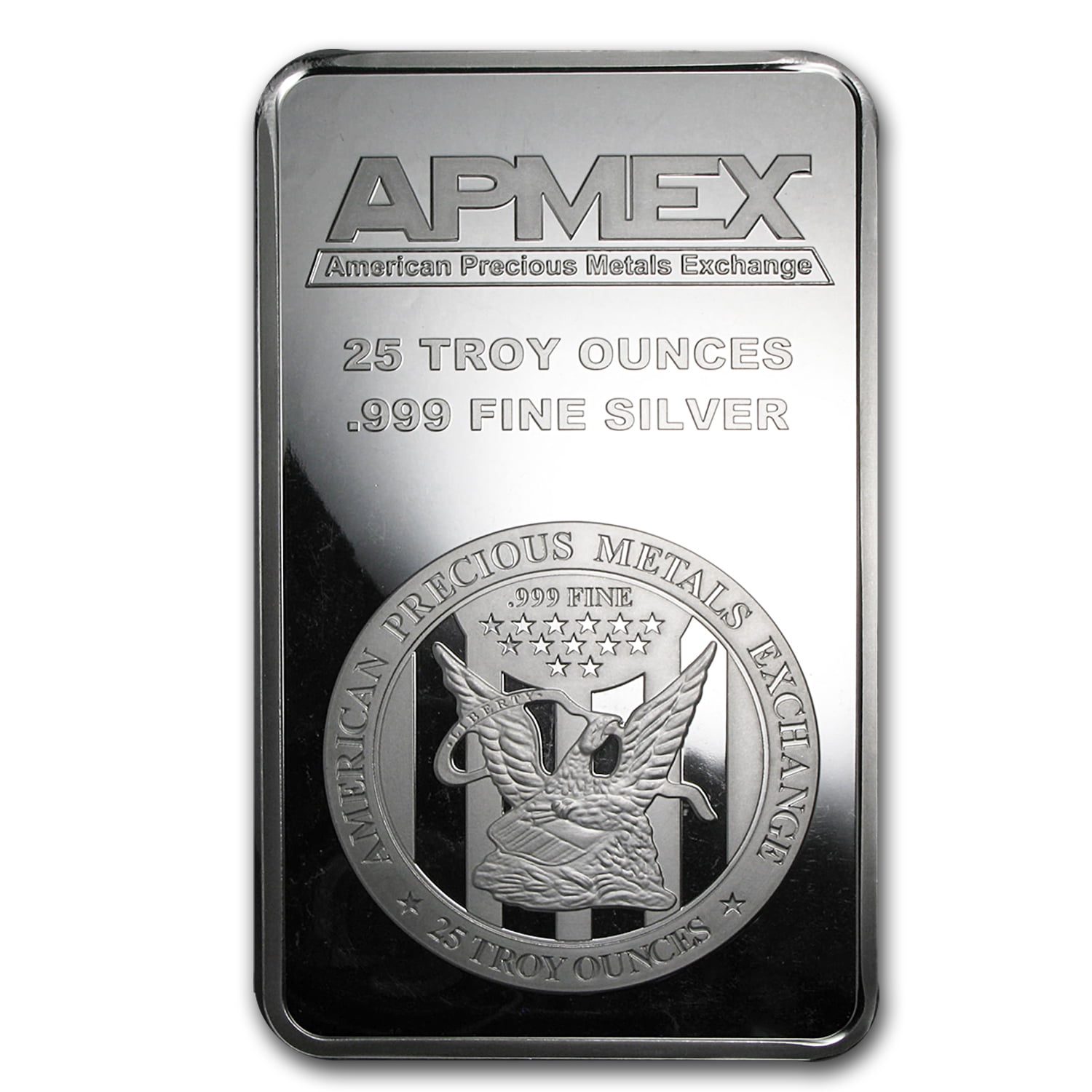 25 oz Silver Bar - APMEX (Struck) - Walmart.com