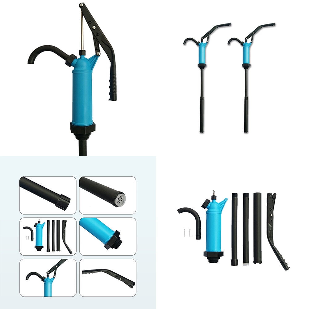 US Adjustable Lever Action Drum Barrel Pump to Transfer Any Liquids ...