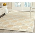 Safavieh Handmade Precious Pavica Modern Polyester Rug Mist Blue 5' x 5 ...