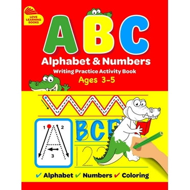 Tracing letters and numbers - a colour and trace book!: Learning ...