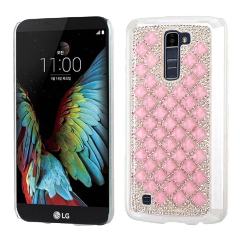 LG K10 Phone Case, LG K10 Case, by Insten Hard Diamond Cover Case For ...