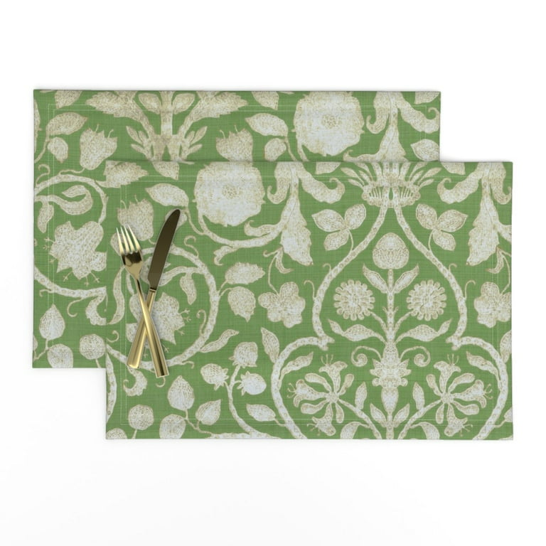 Spring Green Placemats