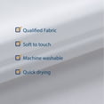 PETGLE Large Fabric Shower Curtain Liner 84 x 78 inches, Hotel Quality ...