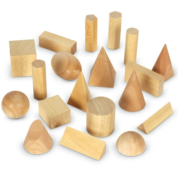 Learning Resources Wood Geometric Solids, Set of 19, Ages 9+ - Walmart ... Learning Resources Wood Geometric Solids, Set of 19, Ages 9+ - Walmart ...