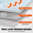 1000SQFT (4' X 250') REFLECTIVE SOLID FOIL SCIF RADIANT Barrier ...