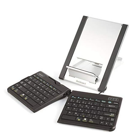 Goldtouch GTLS-0099 Go!2 Mobile Keyboard and Laptop Stand Bundle (USB ...