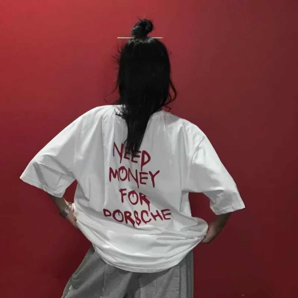 Click here for Unbranded Need Money For Porsche Print T-Shirt Wom... prices