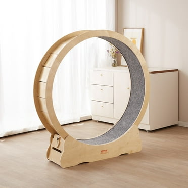 Pefilos 36" Cat Exercise Wheel for Indoor Cats, Cat Running Wheel with ...