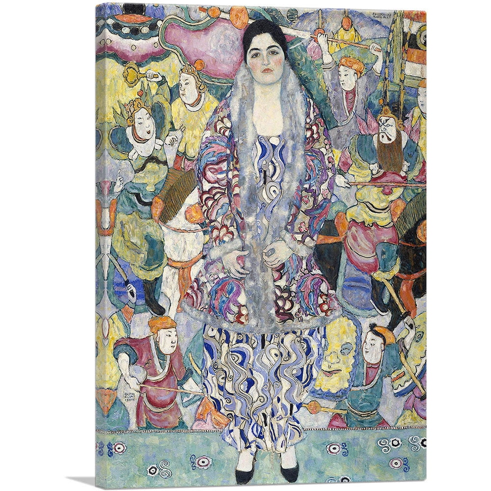 ARTCANVAS Portrait of Friederike Maria Beer 1916 Canvas Art Print by ...