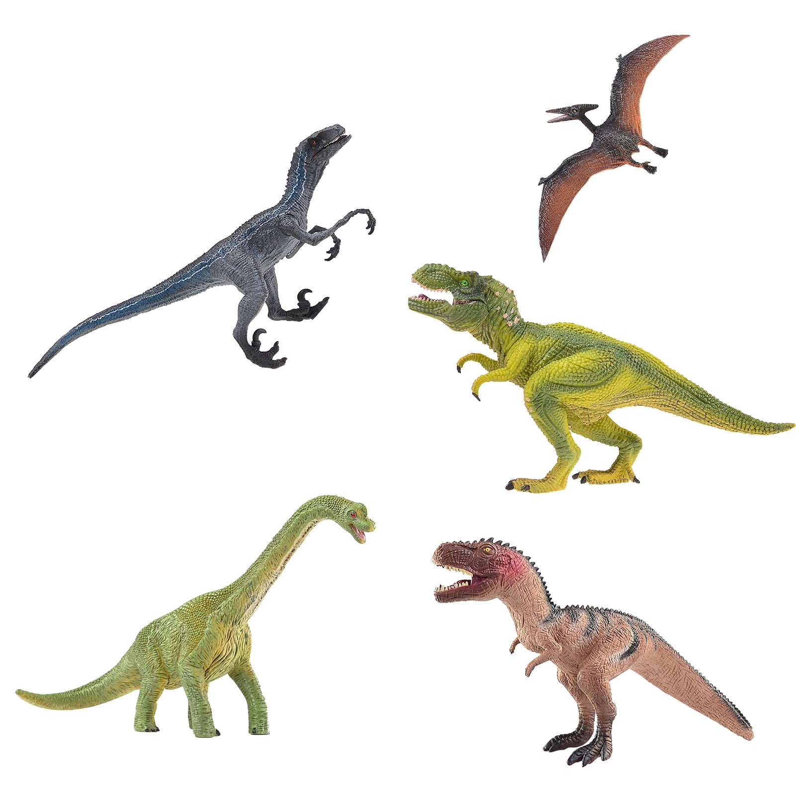 Click here for Yeacher 5pcs Dinosaur Toys For Kids Simulation Din... prices