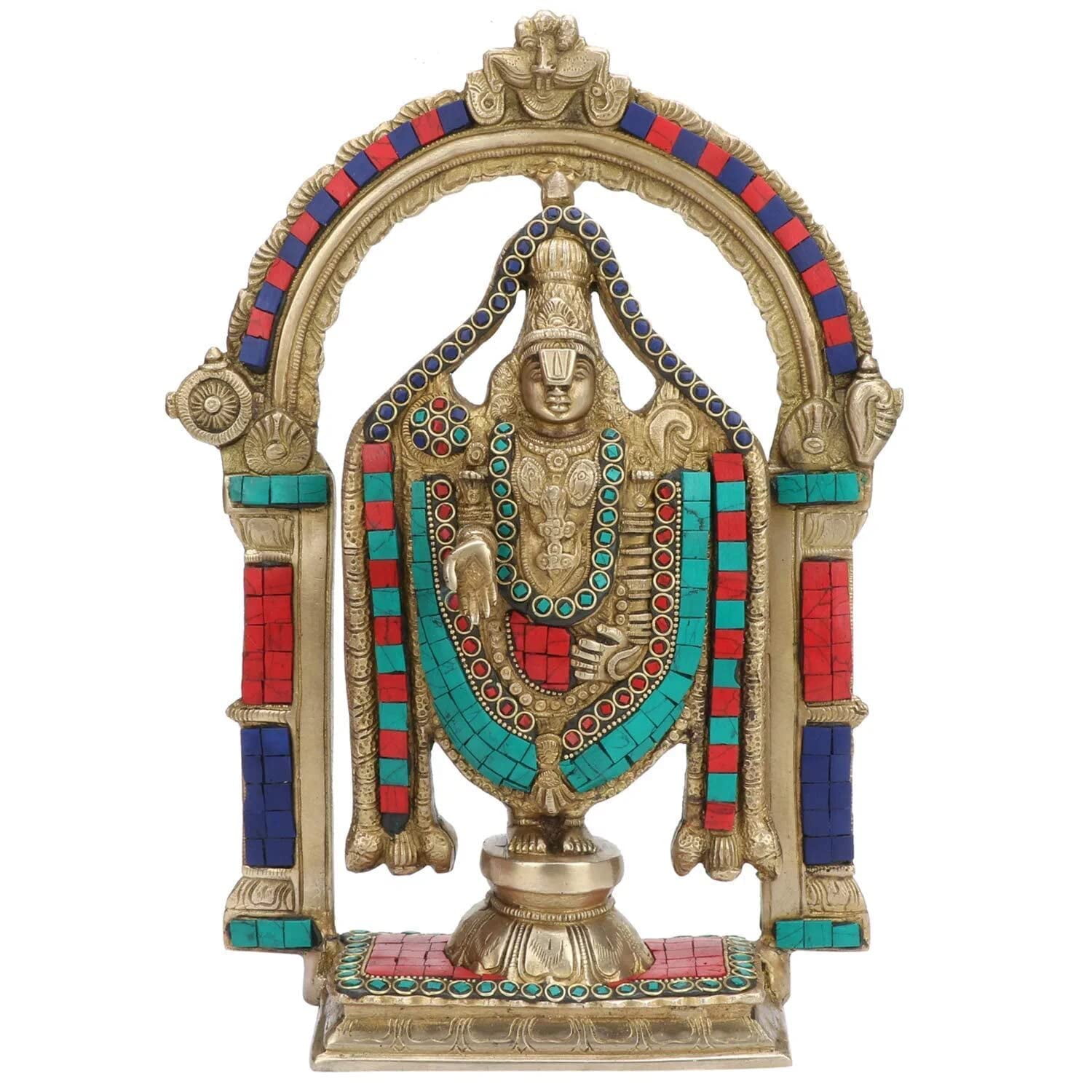 Brass World Tirupati Balaji Venkateshwara Idol Tirupati Balaji Brass ...