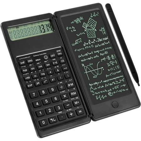 Upgraded Scientific Calculator with 6" LCD Writing Tablet- 10-Digit ...
