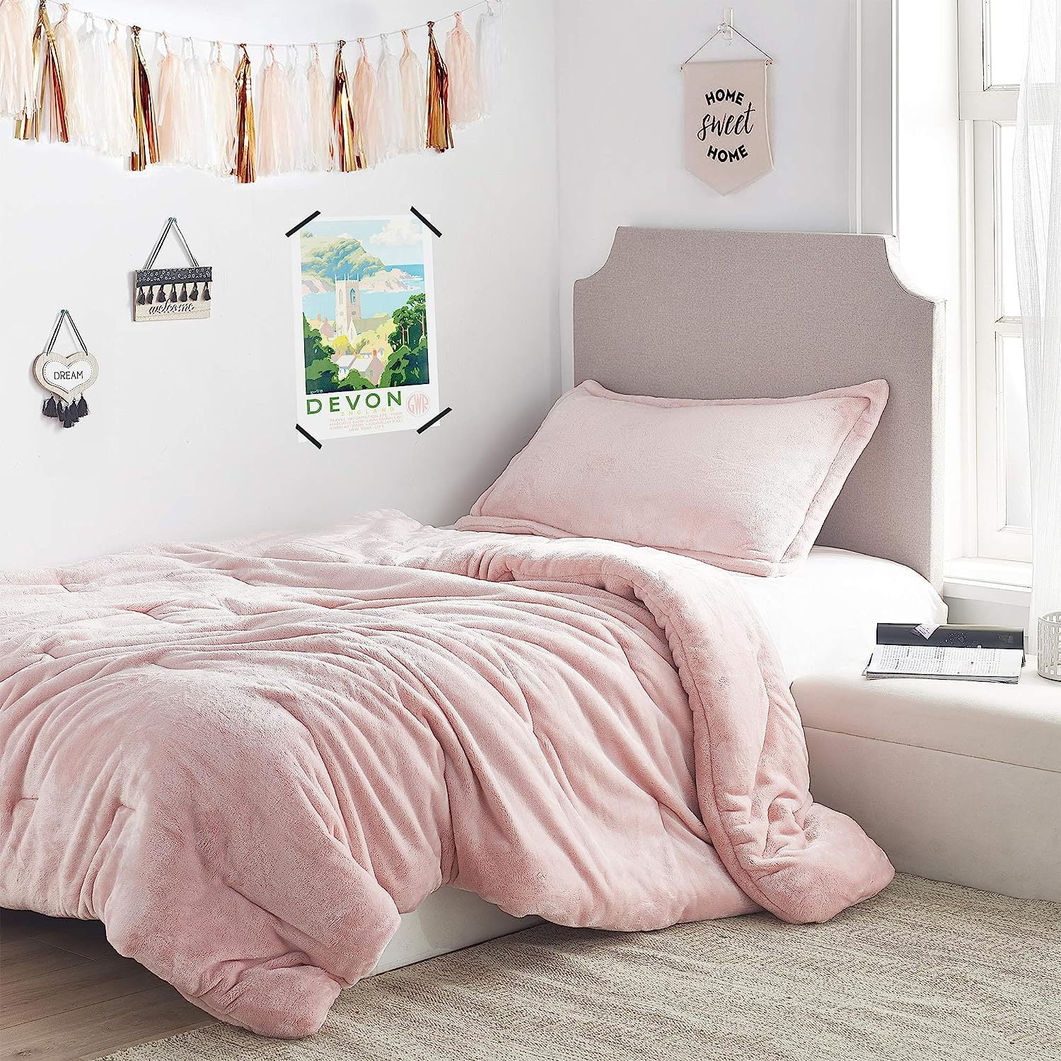 Bilot Coma Inducer XL Comforter Set - Me Sooo Comfy - Rose Quartz ...