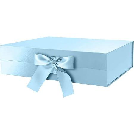 ALmi Large Gift Box with Ribbon 13x9.7x3.4 Inches. Bridesmaid Proposal ...