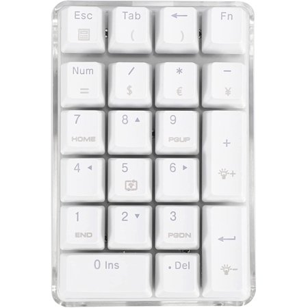Mechanical Numeric Keypad GATERON Brown Switch Wired Gaming Keypad ...