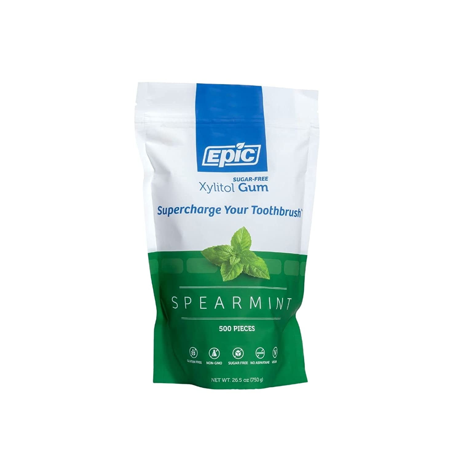 Epic Xylitol Chewing Gum - Sugar Free & Aspartame Free Chewing Gum ...