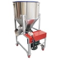 Vertical Stainless Steel Spiral Feed Mixer with Casters for Dry Grain ...
