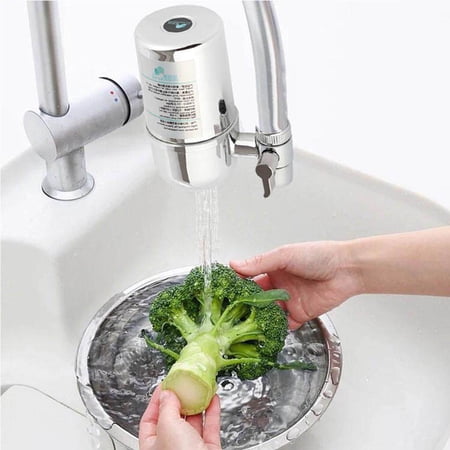 justharion Faucet Water Filters Stainless Steel Mount Filtration System ...