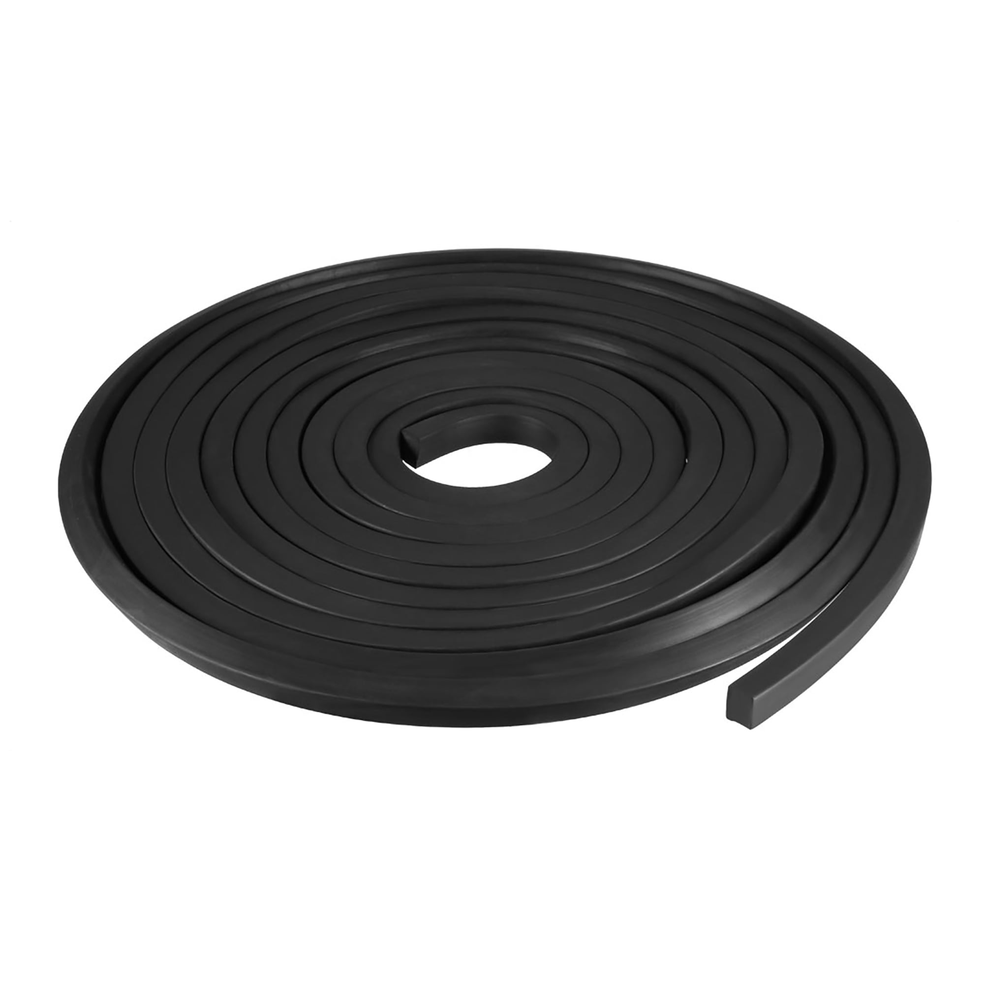 Solid Rectangle Rubber Seal Strip 10mm Wide 10mm Thick 5 Meters Long ...