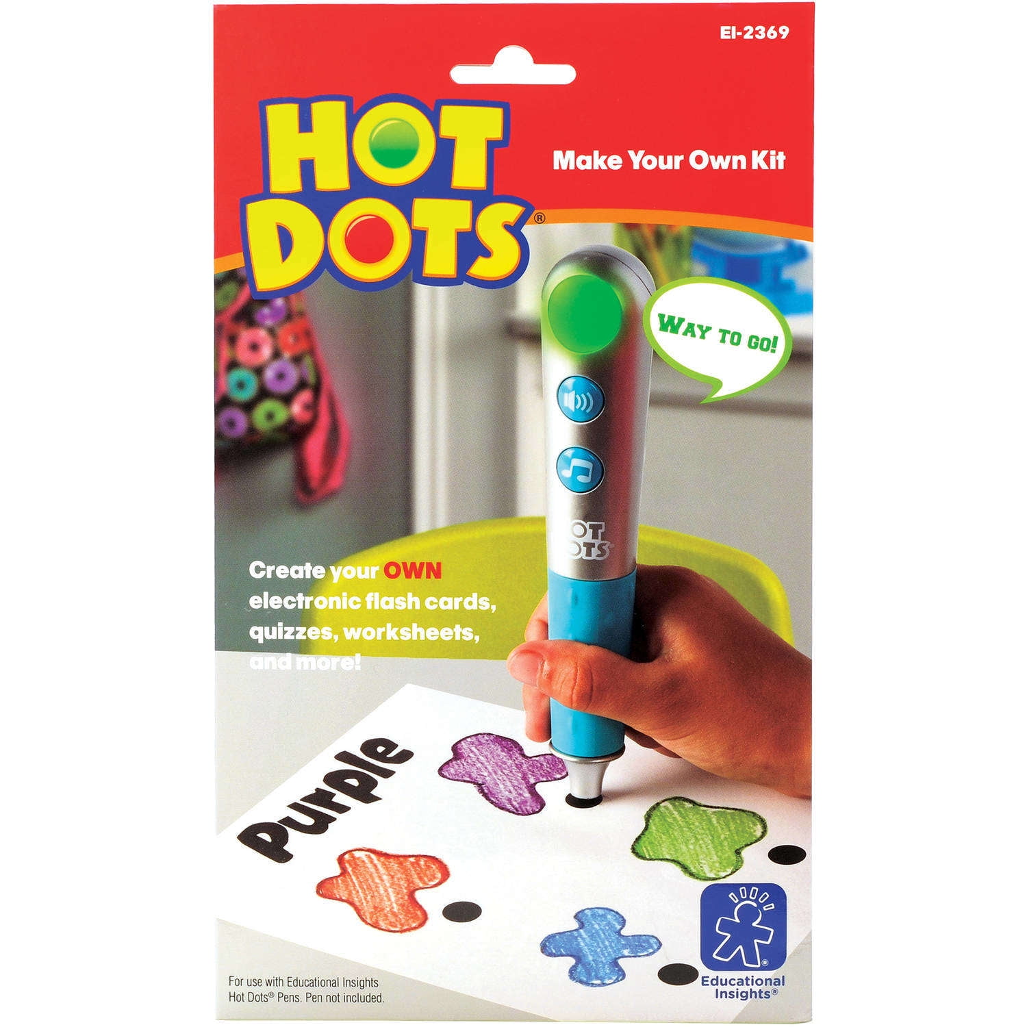 Educational Insights Hot Dots Make Your Own Kit - Walmart.com