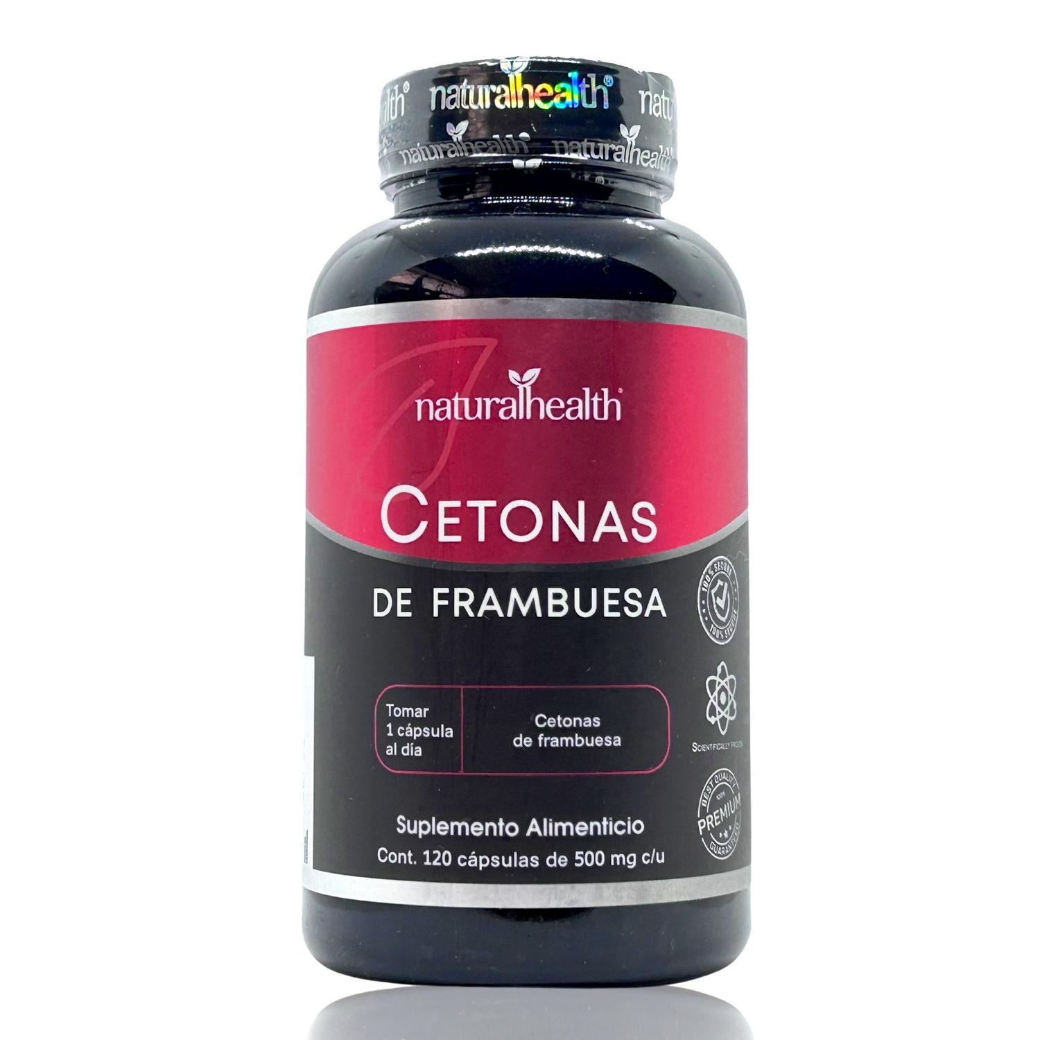 Cetonas de Frambuesa 120 cápsulas Natural Health | Walmart en línea