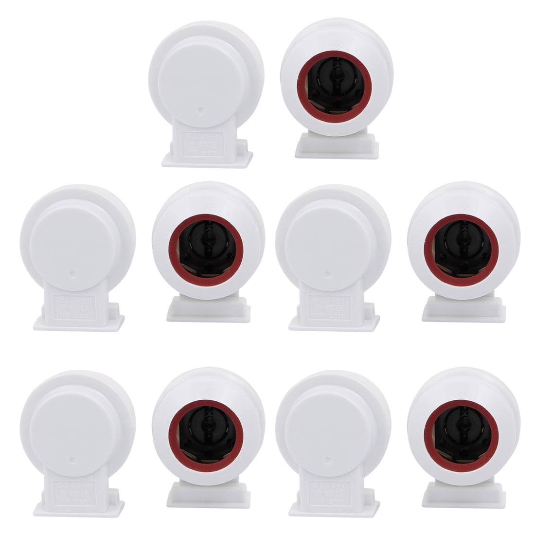 10pcs 500V 2A G13-F41GS T8 Light Socket G13 Base Lamp Holder with Cover ...