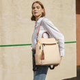 Backpack Purse for Women, PU Leather Anti Theft Travel Purse Shoulder ...